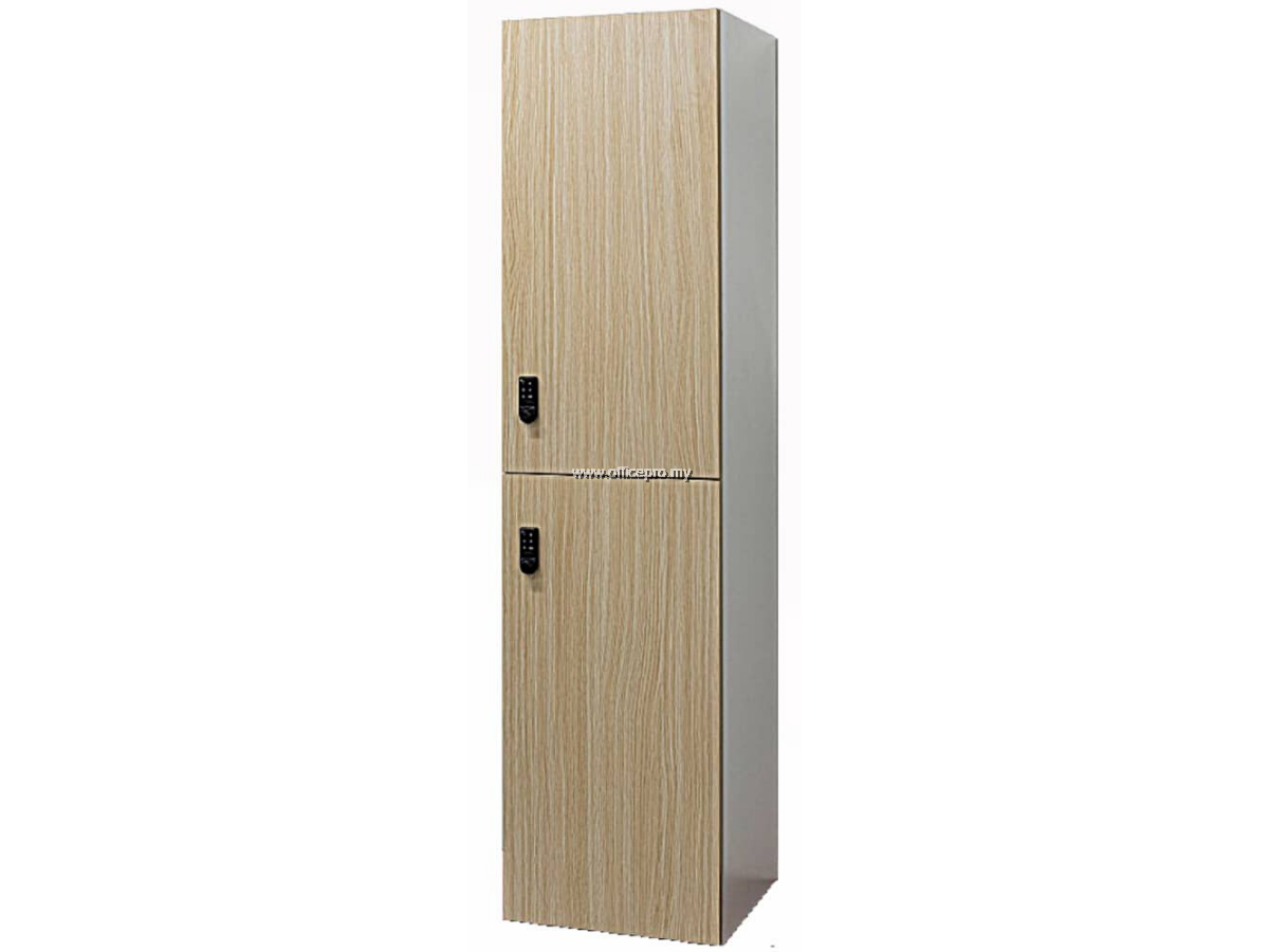 Wooden Lockers Salsbury Industries 2 Tier Designer Wood Locker