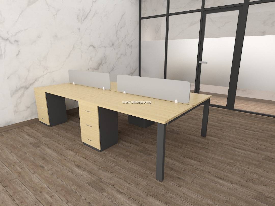 Best Office Workstation Cluster of 4 Seater | Top Office Workstation ...