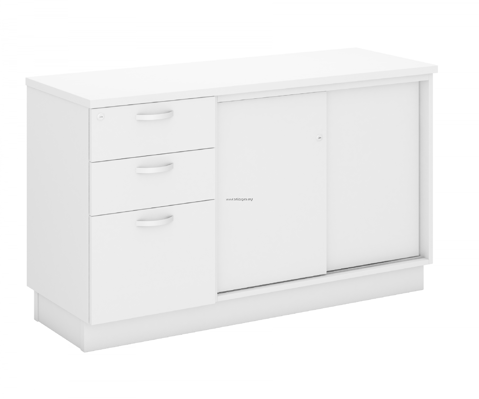 2025 Best Office Sliding Door Cabinet With Fixed Pedestal | Selangor | Near Me [OFFICEPRO]