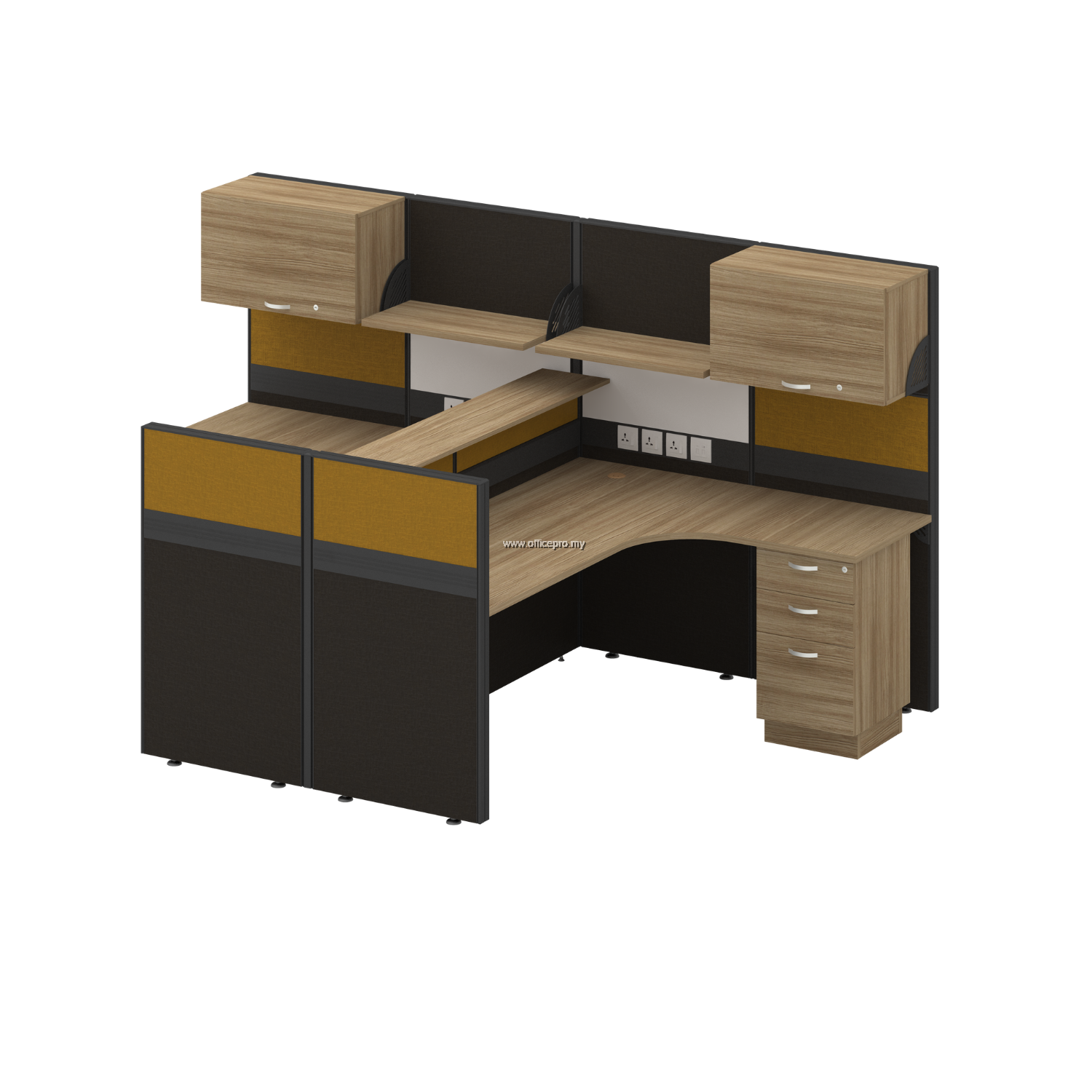 Best Workstation Cluster of 2 | Top Workstation Supplier Malaysia ...