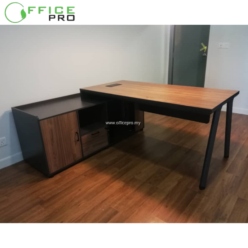 7kaki Meja Pejabat L-Shape Bukit Jalil | Pembekal L Shaped Desk | Kedai ...