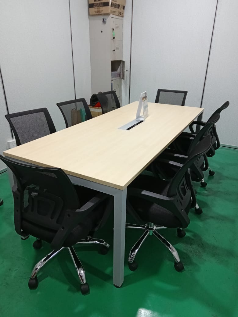 IPSVB Rectangular Conference Table C/W Matrix U Leg I Meeting Table ...