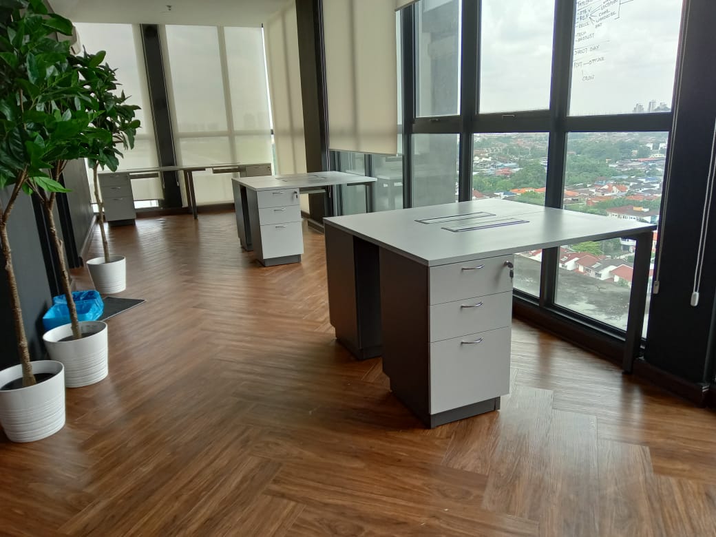 Workstation Office Cluster Of 2 Seater | Office Cubicle | Office ...