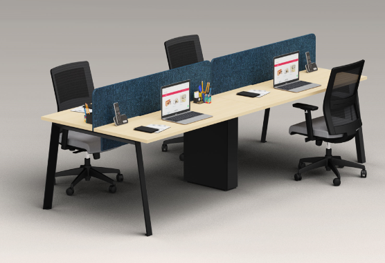 Best Office Workstation Cluster of 4 Seater | Top Office Workstation ...