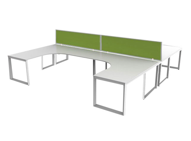 Best Office Workstation Cluster Of 4 Seater | Top Workstation Supplier ...