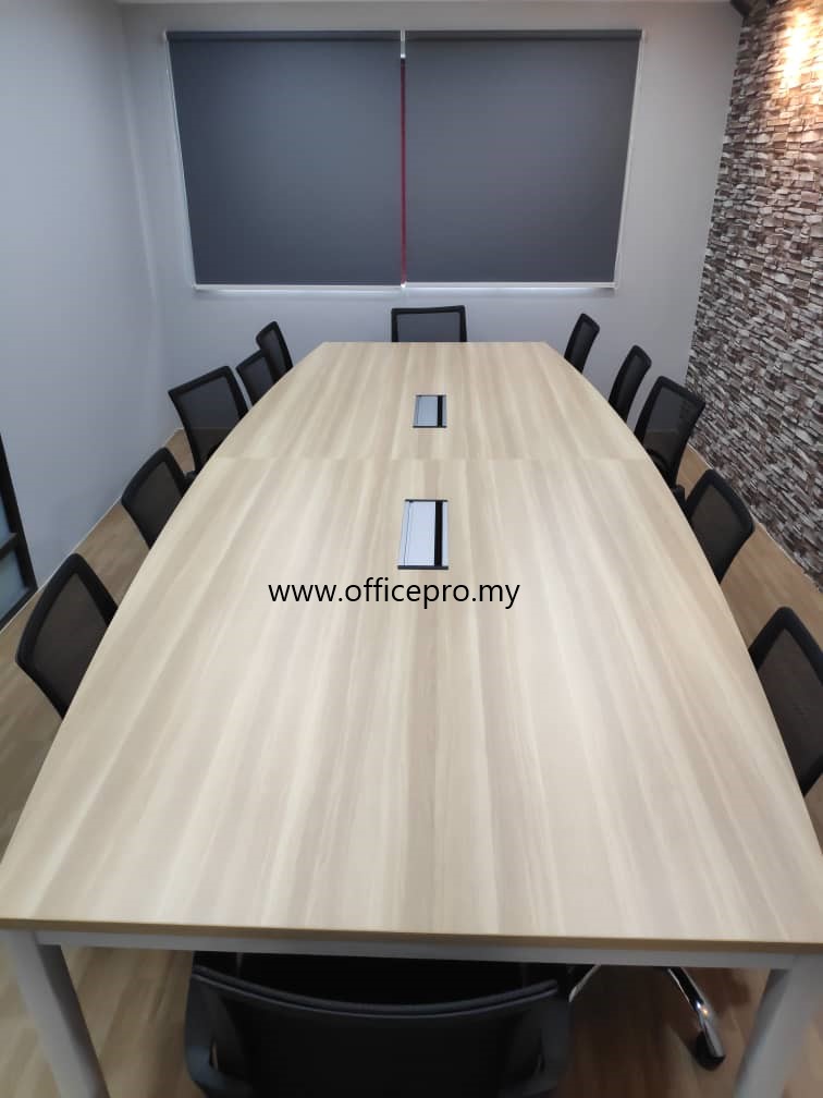 Boat Conference Table C/W Matrix U Leg | Meeting Table Kajang IPSBB ...